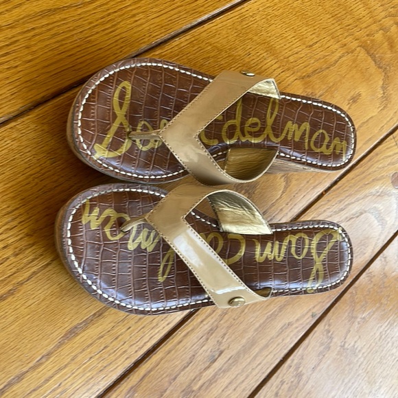 Sam Edelman | Shoes | Sam Edelman Size 8 Wedge Flip Flops | Poshmark